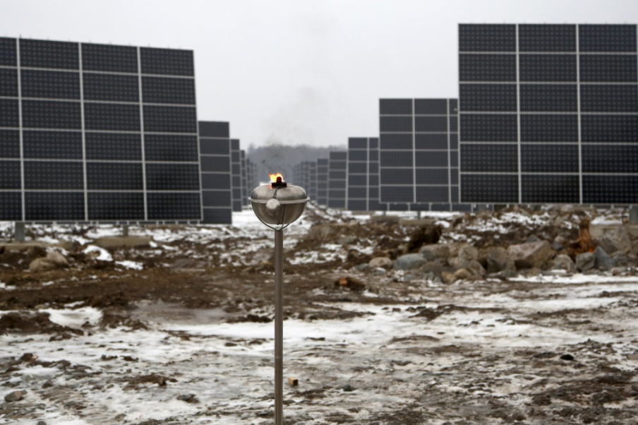 Sveriges största solcellspark klar | Dagens ETC