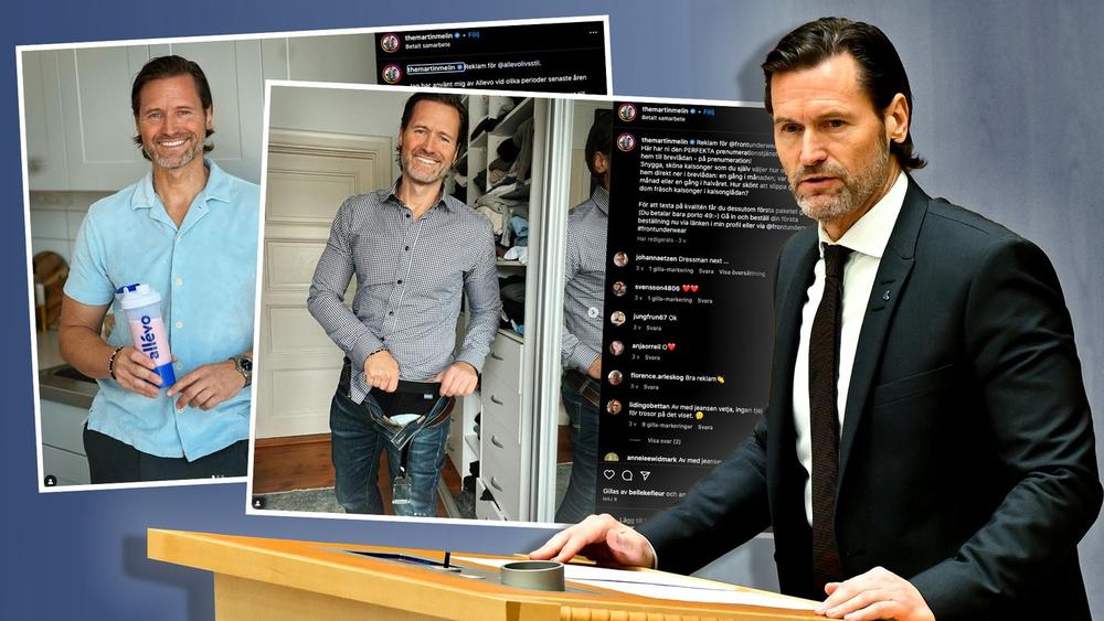 Martin Melin (L) är affischnamn – för skuldfälla: ”Tjänade bra ...