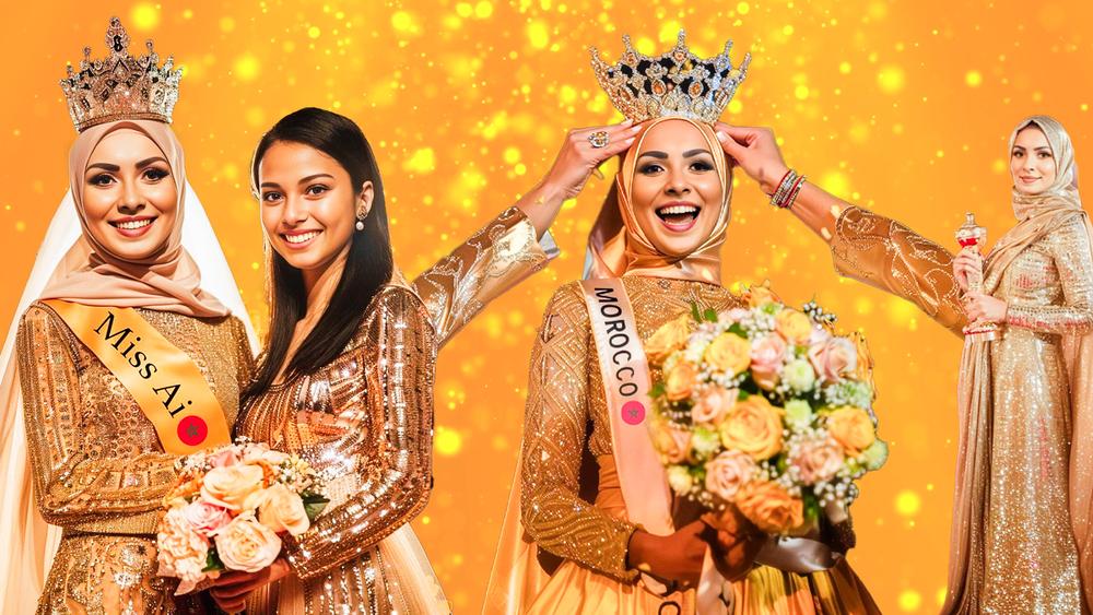 Hon vann första Miss AI – men tävlingen får kritik | Dagens ETC